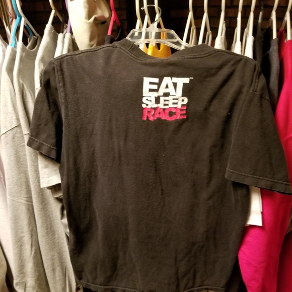 EAT SLEEP RACE | Shirts | Eatsleeprace Livin The Fast Life In Fast Cars ...